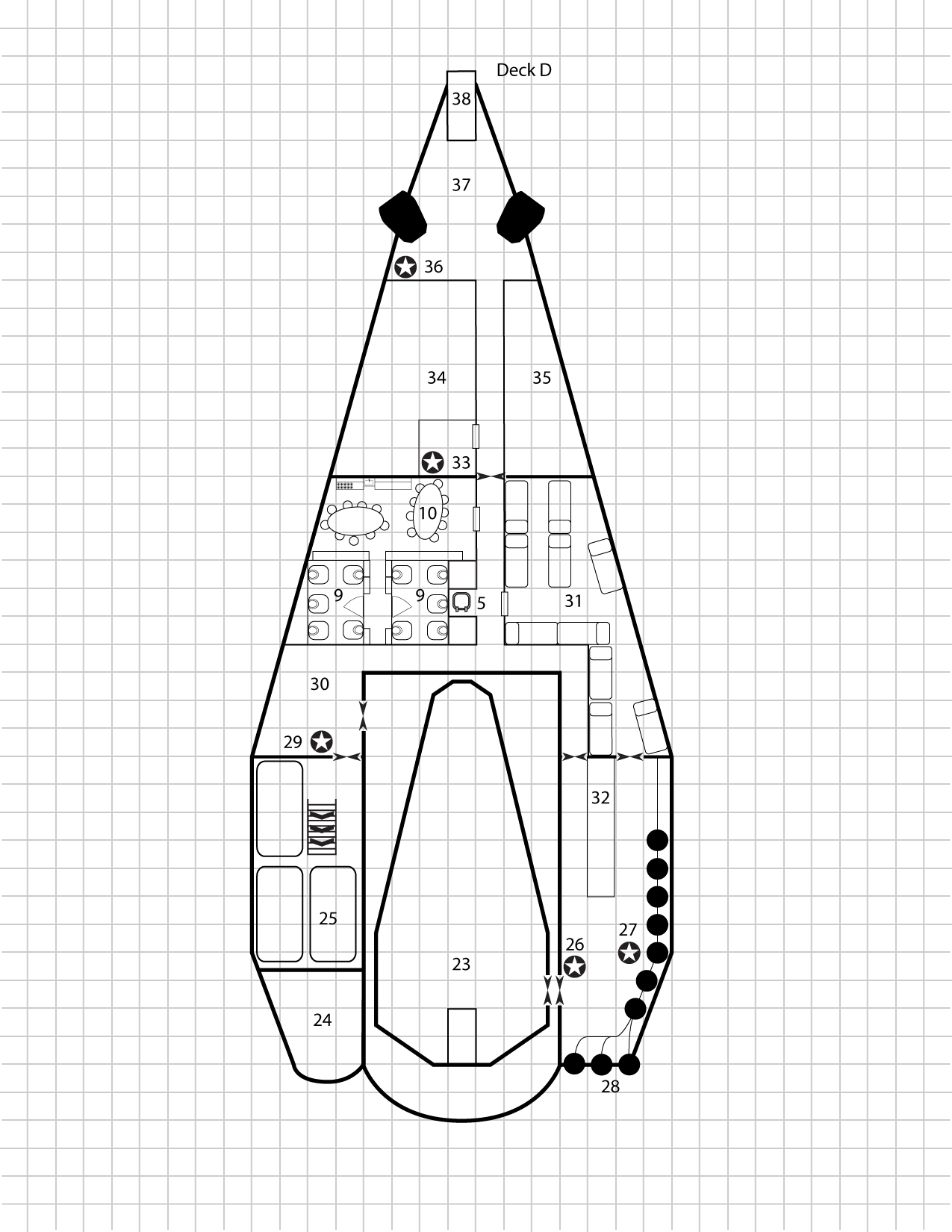 Kinunir Class Battlecruiser redesigned - Bryan Ray — visual effects