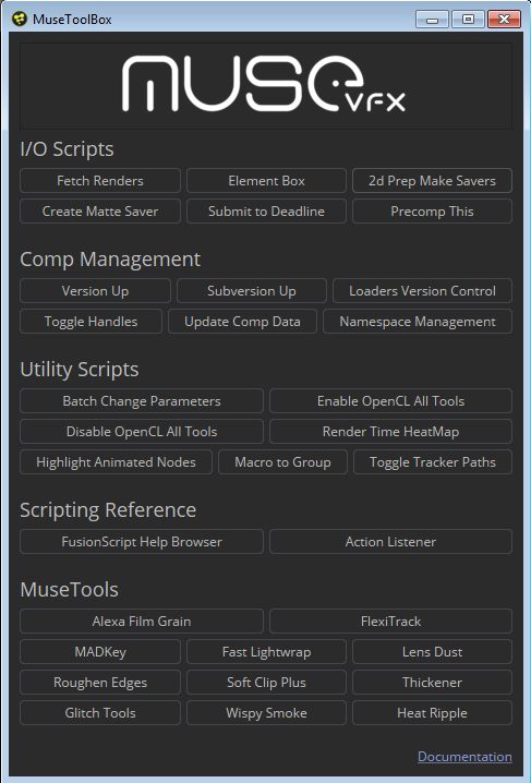 Toolbox UI Script for Fusion - Bryan Ray — visual effects
